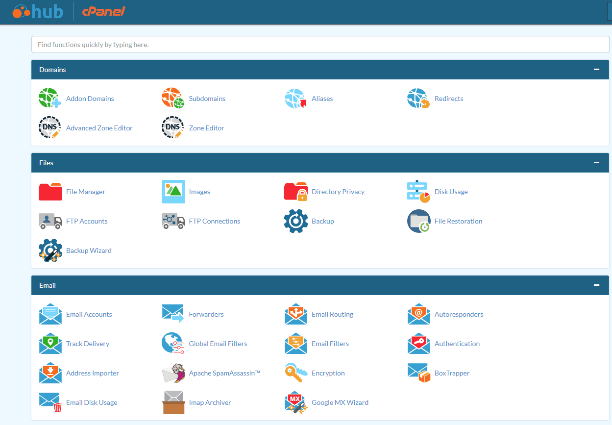 Cpanel # 1 Super Functional Server UI - Web Design SEO